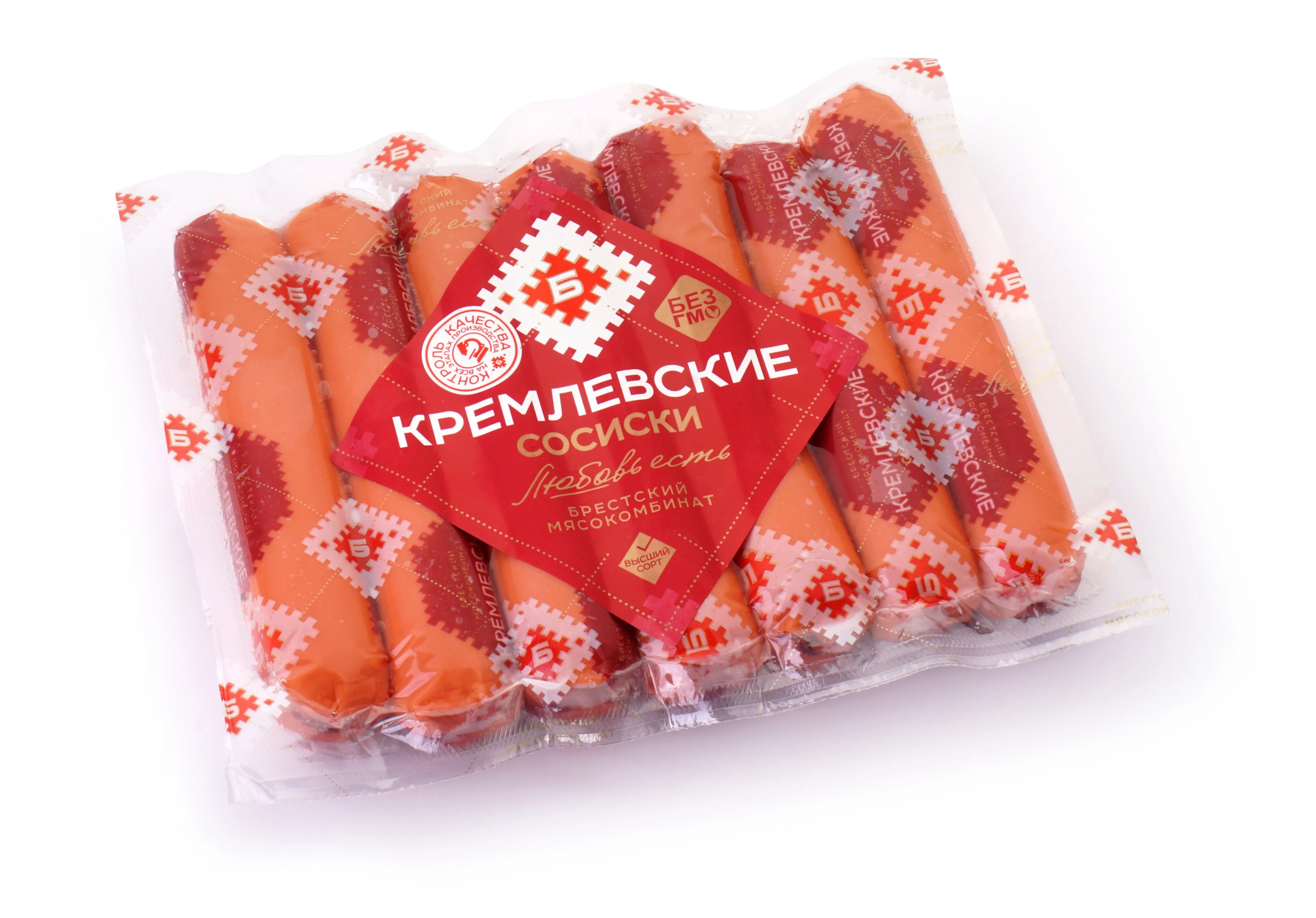 Сосиски "Кремлевские" в вакуумной упаковке купить оптом в Туле в ...
